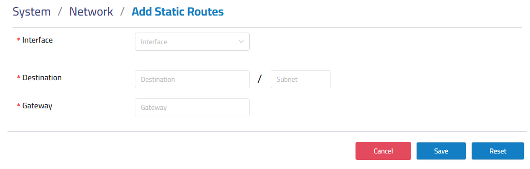 Static Routes – XonTel Documentation Center