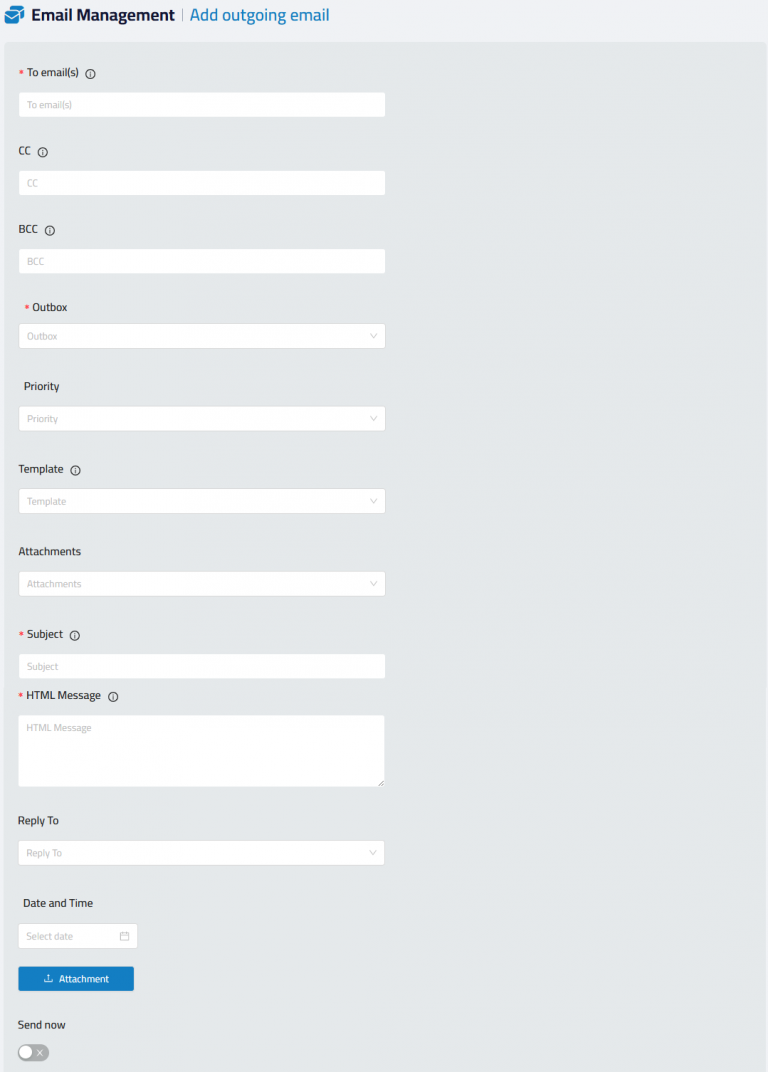 Outgoing Emails – XonTel Documentation Center